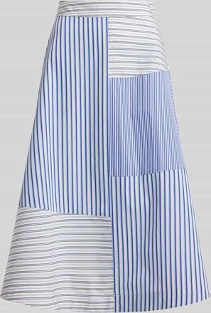 Lauren Ralph Lauren A-Linien Midi-Rock aus reiner Baumwolle