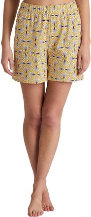 CALIDA Favourites Shorts Damen, aus Bio Baumwolle, weich, pflegeleicht, elastischer Hosenbund mit Rücktasche