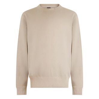 HUGO BOSS Homme, Sweatshirts et sweats &agrave; capuche, Beige, Taille: M SweaT-shirt We Dye
