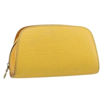 Louis Vuitton Pochette Pre-owned - Femme - Pre-owned - Jaune - Taille: ONE Size