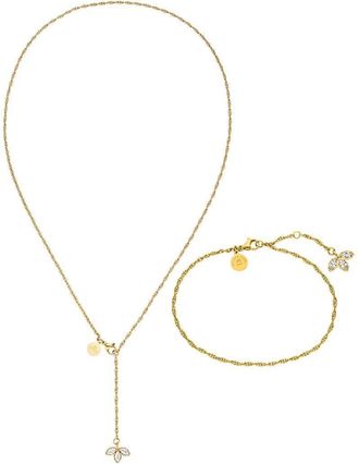 Purelei Halskette - Schmuckset Mahina Club Lei Edition - Gr. unisize - in Gold - für Damen