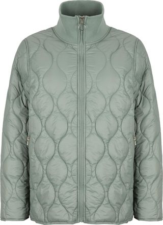 Roadsign Damen Jacke leichte Steppjacke f&uuml;r unkomplizierte Outfits bei mildem Wetter gr&uuml;n, 2XL