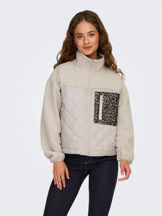 Only Plüschjacke ONLLINDSEY TEDDY MIX JACKET CS OTW