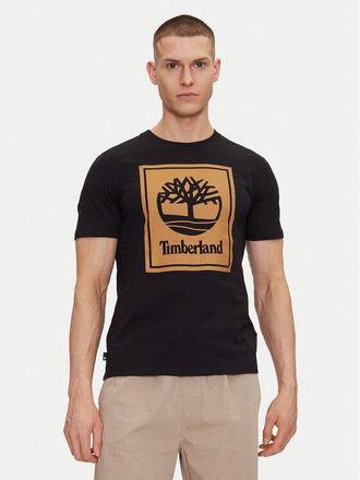 Timberland T-Shirt TB0A5WQQ Schwarz Regular Fit
