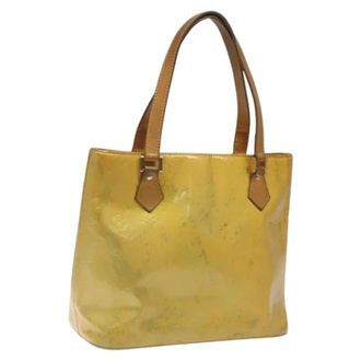 Louis Vuitton Pre-owned Cuir sacs-louis-vuitton - Femme - Pre-owned - Jaune - Taille: ONE Size