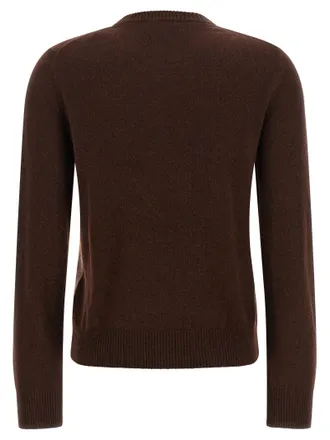 Ballantyne Diamond Intarsia Cashmere Sweater - Brown