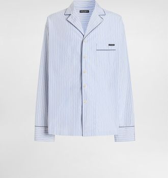 Dolce & Gabbana Striped Poplin Vanity Shirt - Mann Hemden n/d 37