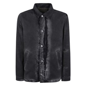 Rick Owens Denim Jackets - - Jackets - Herren - Schwarzk - XL