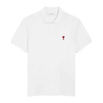 Ami unisex, Tops, Blanc, Taille: 2XL Polo Ami de Coeur