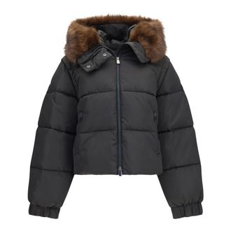 Pinko Godetia Padded Jacket - - Jackets - Damen - Blau - M