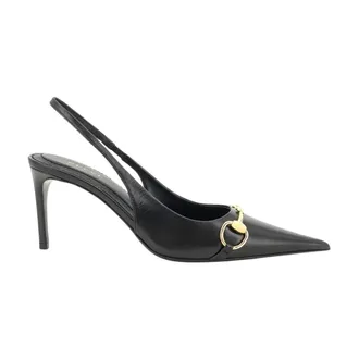 Gucci Lederpumps - - Shoes - Damen - Schwarzk - 38 EU