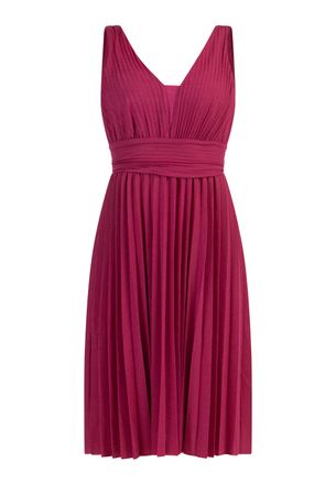 Faina Midikleid Damen Rosa