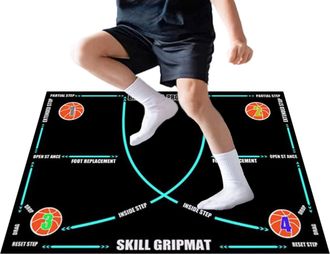 Generico Basketball-Trainingsmatten - Sport-Trainingsausr&uuml;stung mit Ball | PerR Ball Control MatS DaA Basketball f&uuml;r Jugendliche, Erwachsene, Athleten, leidens