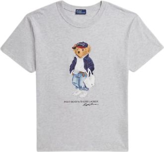 Ralph Lauren Homme, Tops, Gris, Taille: M T-shirt Polo Bear