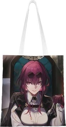 Generic 40.6 X 38.0 cm Canvas Totes Hand Shopping Bag With Honkai Star Rail All Roles Print Impression For Daily Shopping Shoulder Bag