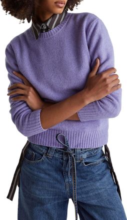 Benetton Damen Maglia G/C M/L 103me1n23 Pullover, blau, XL