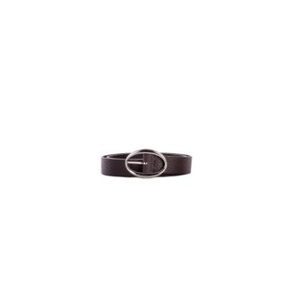 Orciani Logo Front Schnalle Leder G&uuml;rtel - - Accessories - Damen - Braun - 85 CM