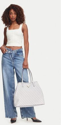 Guess Handtasche G Wave II Travel TWJG86 81240 Beige