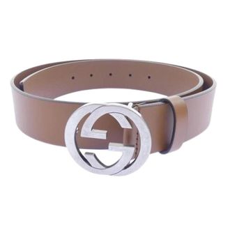 Gucci Ceinture standard Pre-owned - Homme - Pre-owned - Brun - Taille: ONE Size
