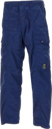 C.P. Company C.p. Company, Homme, Pantalons, Bleu, Taille: L Nyklon Cargo Pantalons