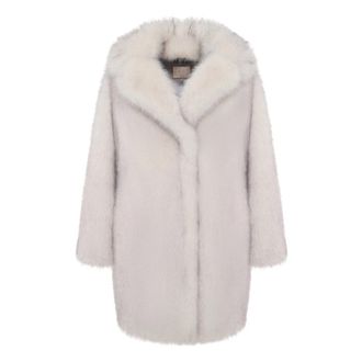 Cesare Gaspari Faux Fur Shearling Jackets - - Jackets - Damen - Grau - L