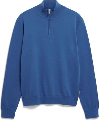 Armedangels Herren Pullover aus Bio-Baumwolle FAABES Regular Fit Dark Morning