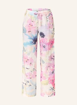 120% Lino 120%Lino Leinenhose rosa