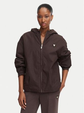 Guess &Uuml;bergangsjacke V6YL11 W2871 Dunkelbeige Regular Fit