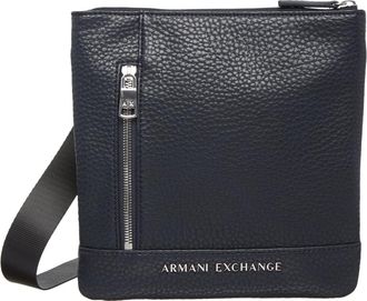 A|X Armani Exchange Mens Essential, Capri, Metal Zipped Pocket Flat, Navy Blue