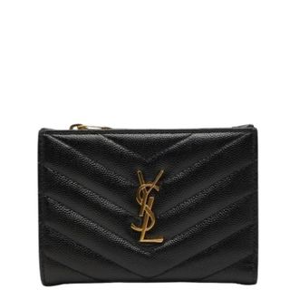 Saint Laurent Pre-owned Vintage Wallet (bi-fold) - - Pre-owned - Damen - Schwarzk - ONE SIZE