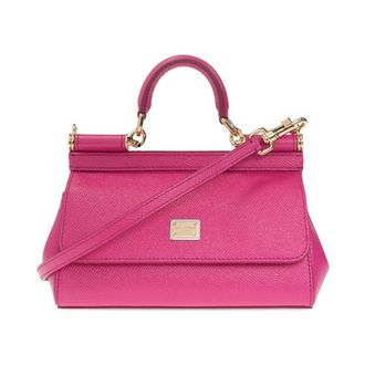 Dolce & Gabbana Femme, Sacs, Rose, Taille: ONE Size Sicily sac à bandoulière