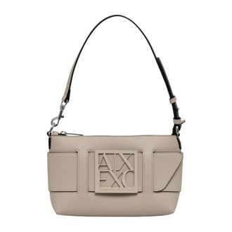 A|X Armani Exchange Sac Hobo - Femme - Sacs - Beige - Taille: ONE Size