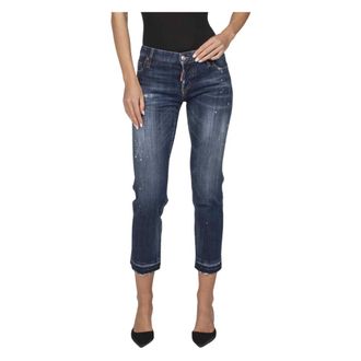 Dsquared2 Pantalone 5 Tasche - - Jeans - Damen - Blau - M