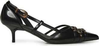 Pinko Pinko, Femme, Chaussures, Noir, Taille: 37 EU Gloria 16 - Decolette Abrasivated