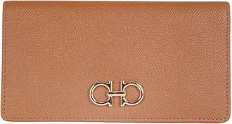 Ferragamo Femme, Accessoires, Brun, Taille: ONE Size Large Wallet