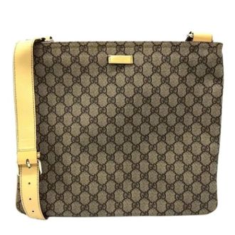 Gucci Pre-owned GG Supreme Schultertasche - - Pre-owned - Damen - Braun - ONE SIZE