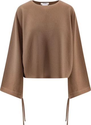 Max Mara Damen, Strickwaren, Braun, SGr&ouml;&szlig;e