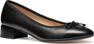 Geox Damen D FLORETIA A Ballet Flat, Black, 37 EU