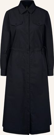 Marc Cain Hemdblusenkleid Aus Cord blau