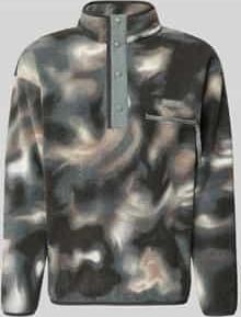 Columbia Fleecepullover mit Label-Patch Modell HELVETIA