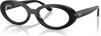 Ray-Ban Rb2223v Optics Schwarz Fassung Klar Glas Polarisiert 52-19