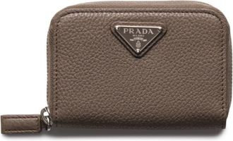 Prada Klassisches Portemonnaie - Grau