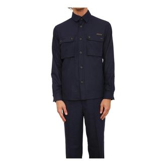 Paolo Pecora Camicia Tessuto - - Shirts - Herren - Blau - XL