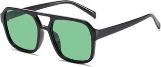 Generic Lunettes de soleil surdimensionnées vintage classiques carrées à grande monture lunettes de sport UV400 Lunettes tendance 2026