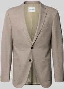 Pierre Cardin Fein strukturiertes Slim Fit 2-Knopf-Sakko Modell Michel