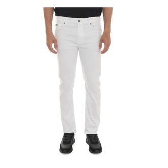 HUGO BOSS H-Delaware RMW 5 Pocket Denim Jeans - - Jeans - Herren - Wei&szlig; - W32