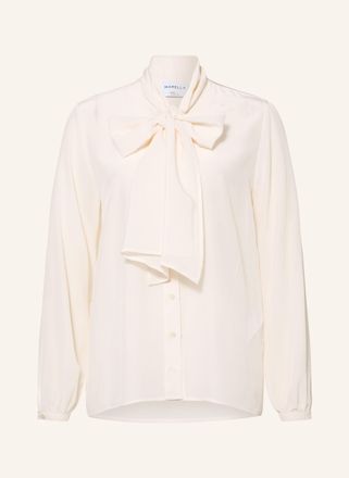Marella Schluppenbluse Mllmora Aus Seide weiss