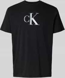 Calvin Klein Jeans Regular Fit T-Shirt aus reiner Baumwolle mit Logo-Print