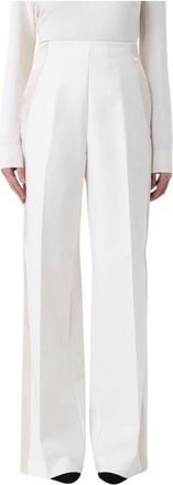 Pinko Pinko, Femme, Pantalons, Blanc, Taille: 36 FR Pantalon Large
