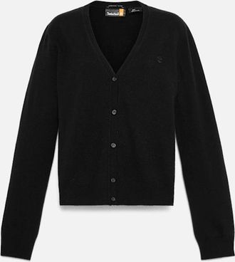 Timberland Cardigan aus Merinowolle f&uuml;r Damen in Schwarz, Damen, Schwarz, Gr&ouml;&szlig;e